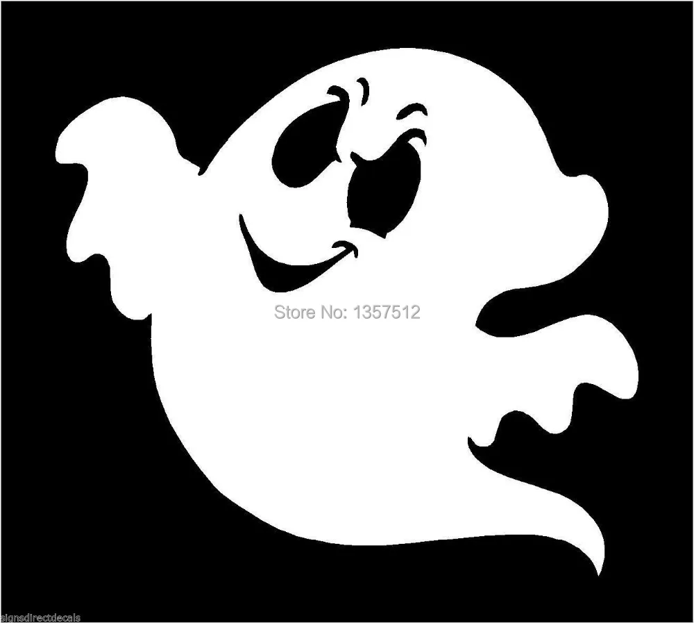 Ghost Spook Spectre Phantom Graphic car window sticker vinyl decal ...