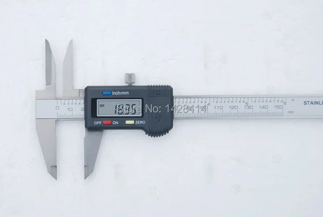0 200mm/8" Extended Upper Jaw Digtal Caliper/Digital Longer Upper jaw ...