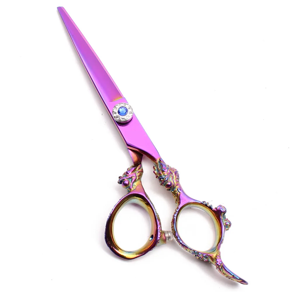C9004 5.5In. 16cm Japanese 440C Customize Logo Professional Hair ...