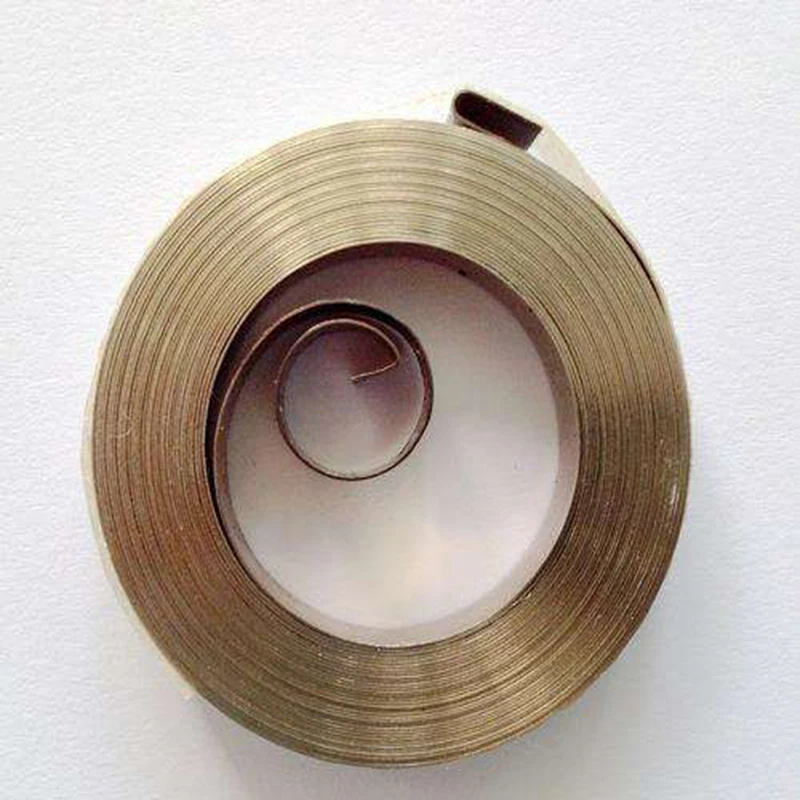 Small Flat Strip Coil Stainless Steel Spiral Spring Constant Force ...