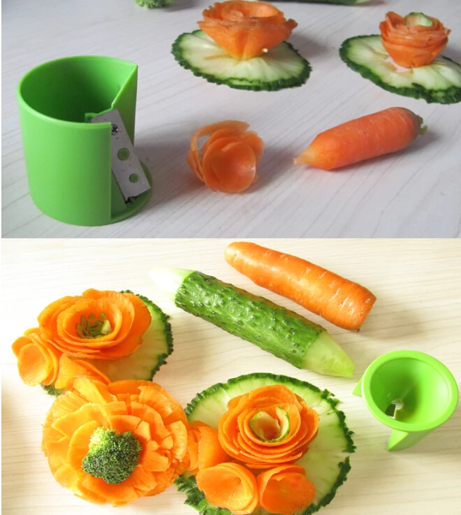 Creative-kitchen-cutter-fruit-vegetable-shape-slicer-cucumber-shredder ...