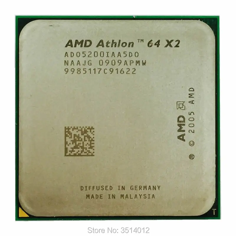 AMD Athlon 64 X2 5200 5200 2 7 GHz Dual Core CPU Processor AMD Athlon 64 X2 5200 5200 2 7 GHz Dual Core CPU Processor