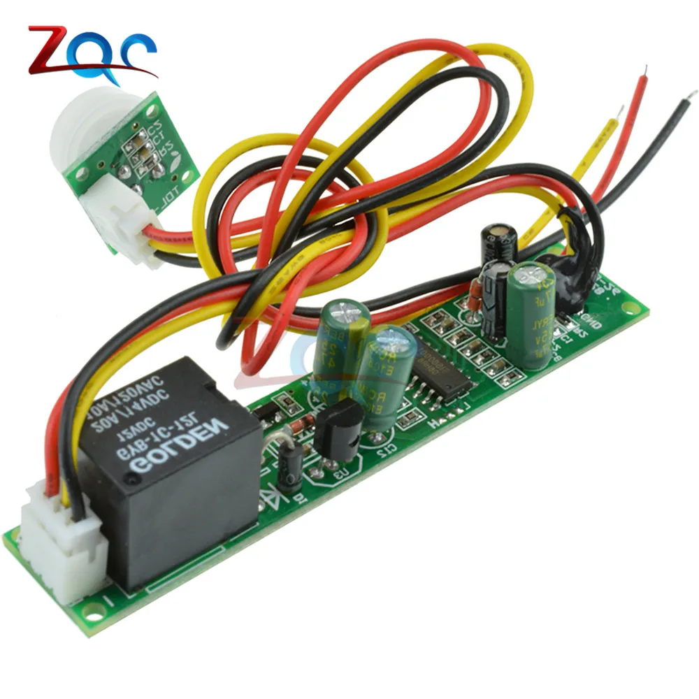 Dc 12v 5a Ir Pyroelectric Infrared Pir Motion Sensor Detector Body