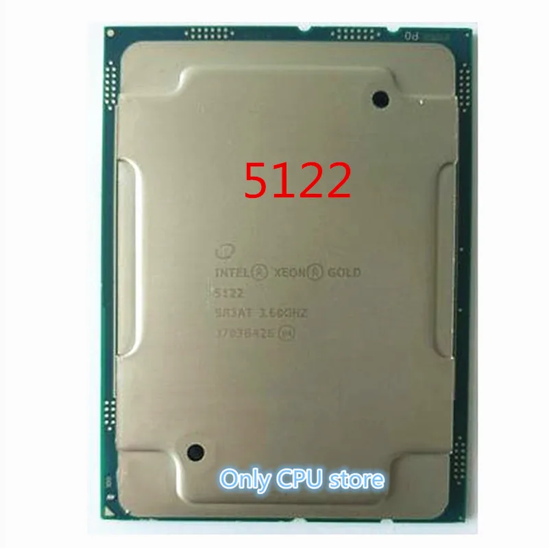 INTEL XEON GOLD 5122 CPU PROCESSOR 4 CORE 3.60GHZ 16.5MB L3 CACHE 105W ...