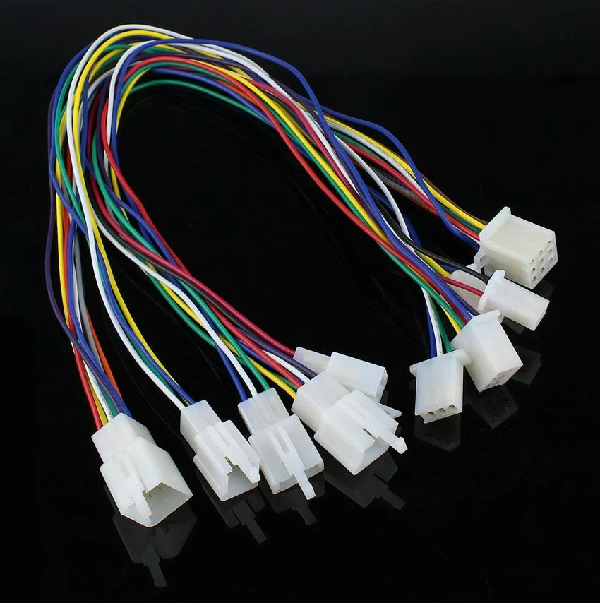 Conector de cable eléctrico de conexión rápida automotriz, kit de terminales de conexión macho y ...