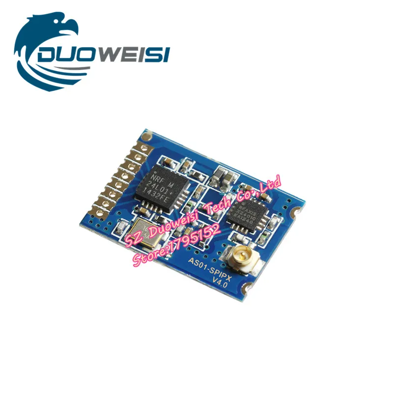 Module-de-Transmission-sans-fil-100mW-AS01-SPIPX-nRF24L01-pa-lna-2-4g ...