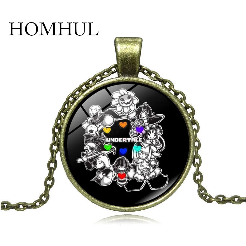 Hot Sale Undertale Sans Crystal Pendant Necklace Gift Accessories ...