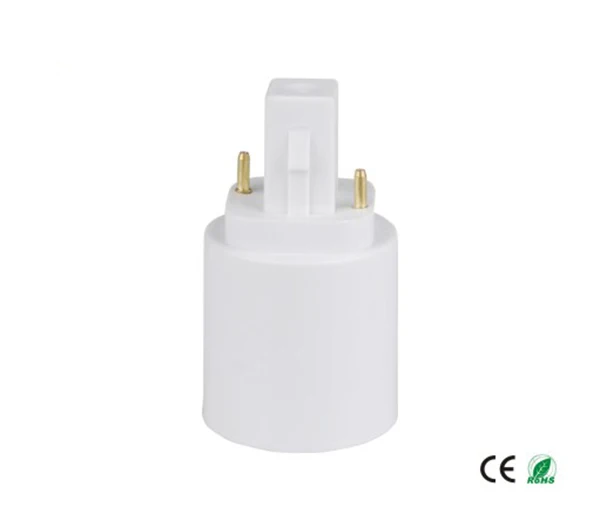 4 Pack G24d zu E27 lampensockel adapter, 2PIN, 21,8mm Gx24d E27 Halter ...
