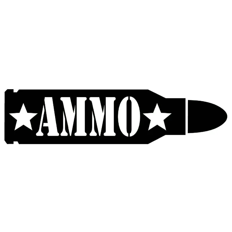 13X3.2CM AMMO BULLET Vinyl Decal Car Sticker Personality Motorcycle Car ...