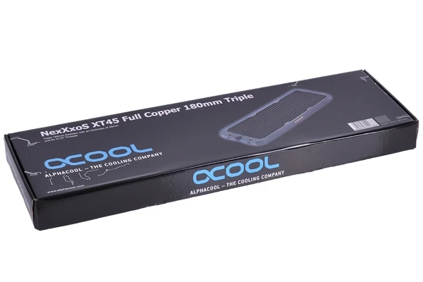 Cold row full copper radiator Alphacool NexXxoS XT45 3 * 180mm/540 at ...