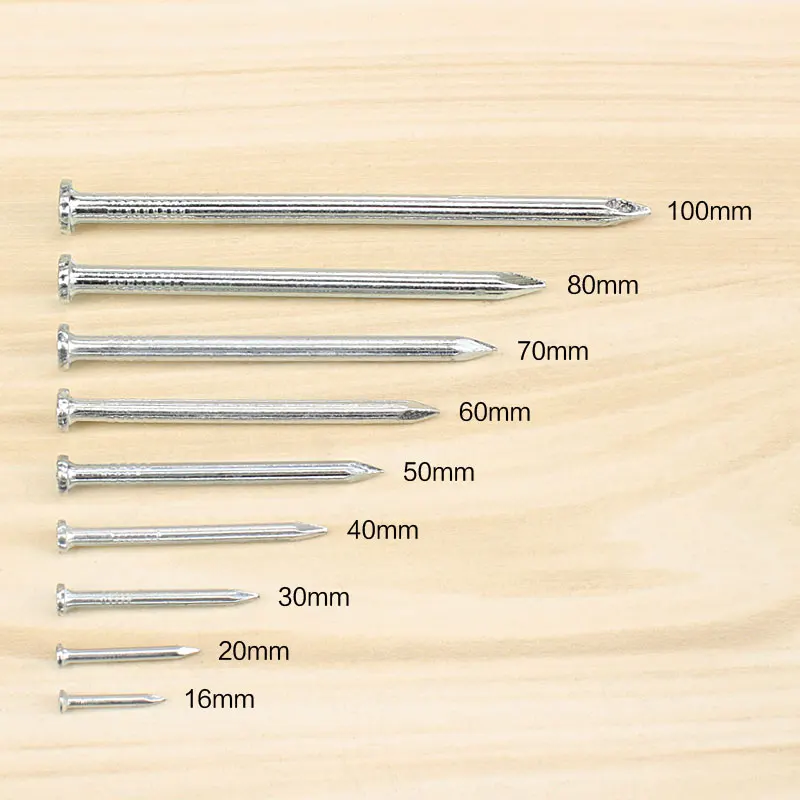 Concrete Nails Sizes