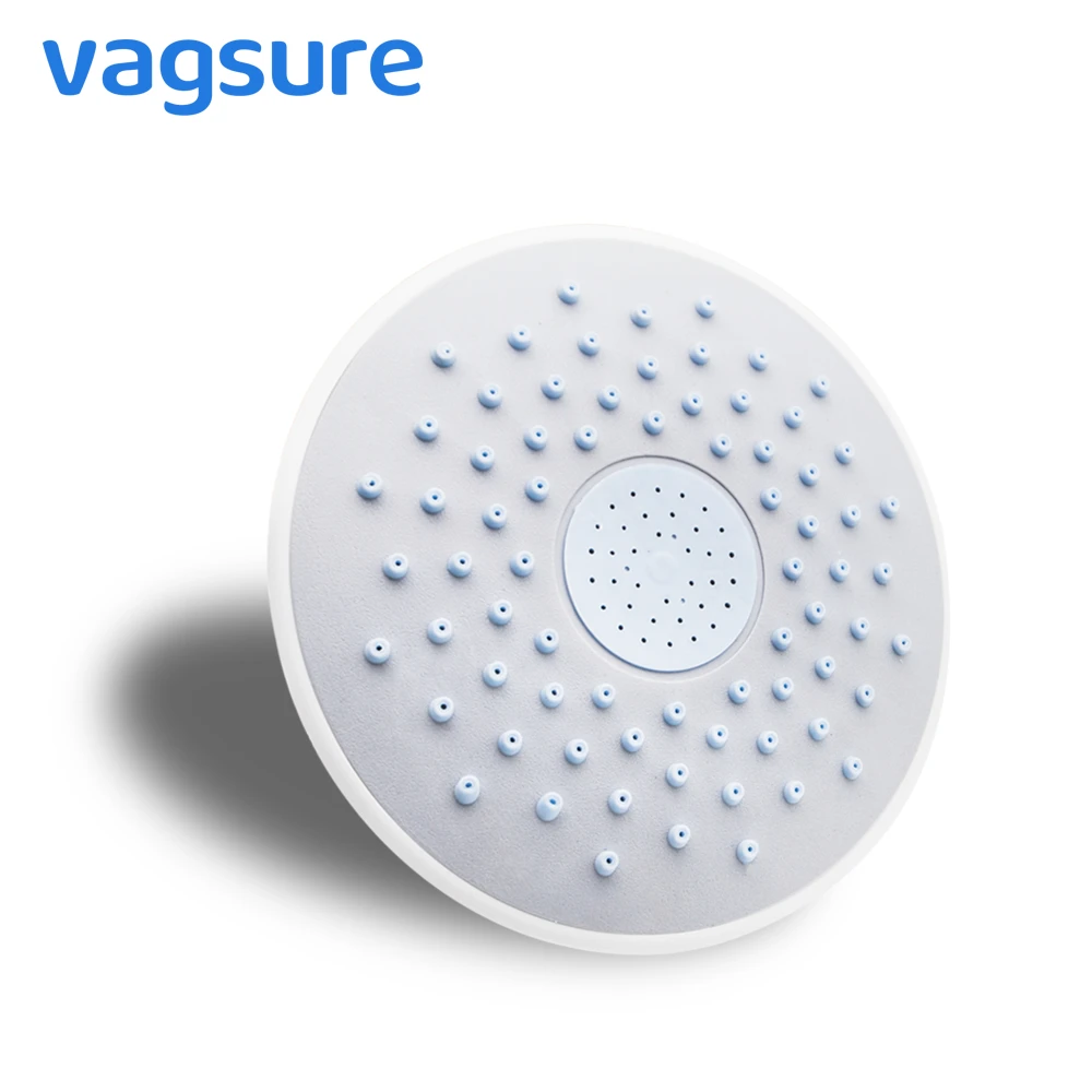 19cm Round ABS Silicon Rubber Screwed Design Rainfall Top Shower Head ...