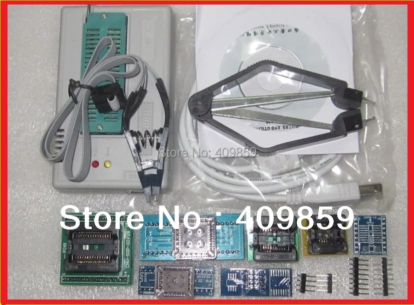 Free Shipping! Russian Manual V6.5 MiniPro TL866CS USB Universal Bios ...