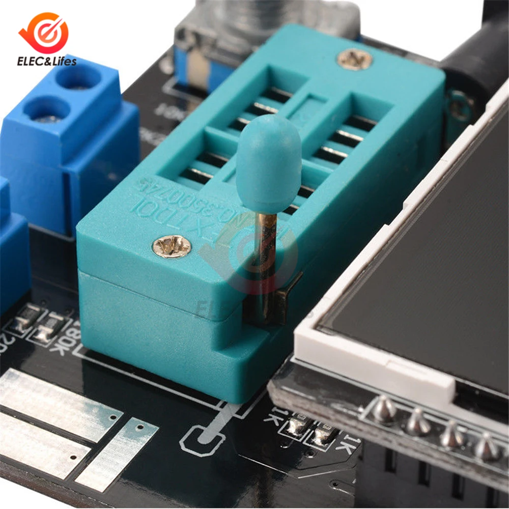 GM328A LCD Digital Transistor Tester NPN/PNP detect Diode Capacitance ...