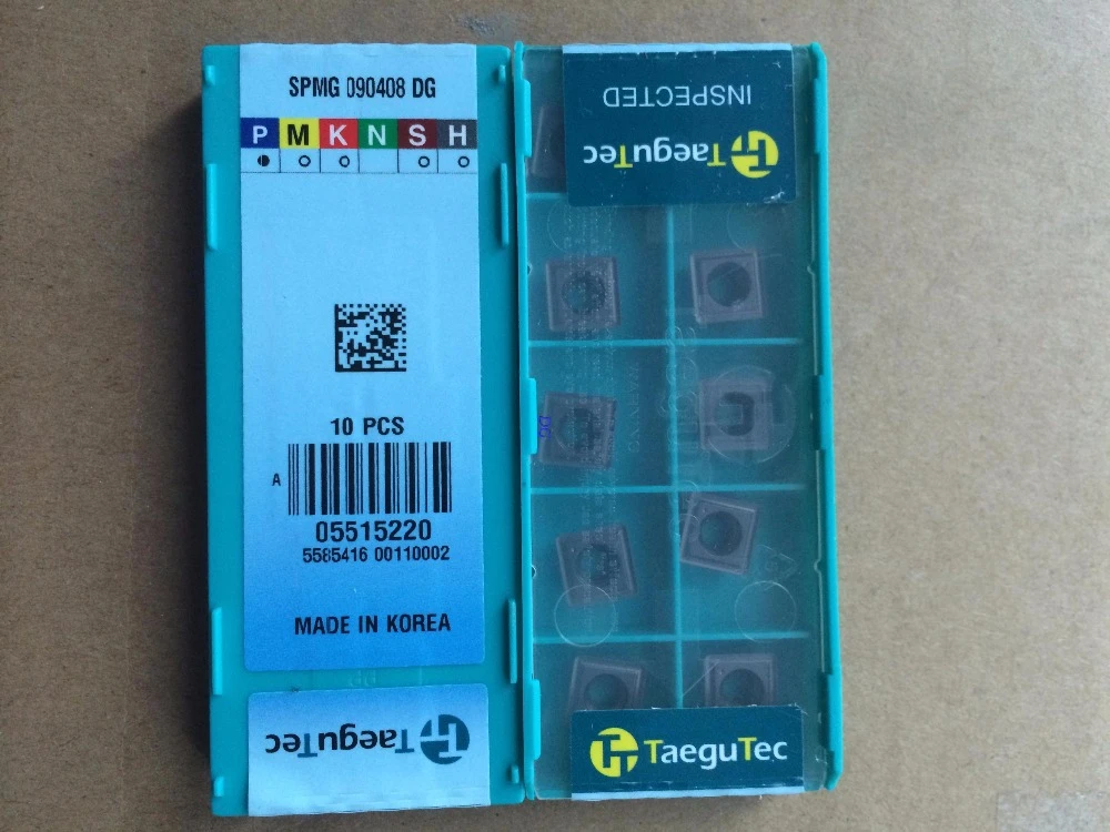 Taegutec Cutting Tool Spmg090408dg Tt9030 Wholesale Spmg 090408 Dg ...