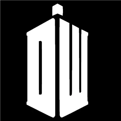 Dr Who Logo Tardis