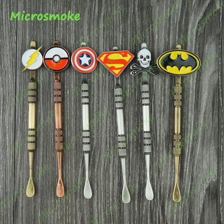 Cartoon Design 120mm Dab Tool Superhero,Batman,Flash,Batman Badges 6 ...