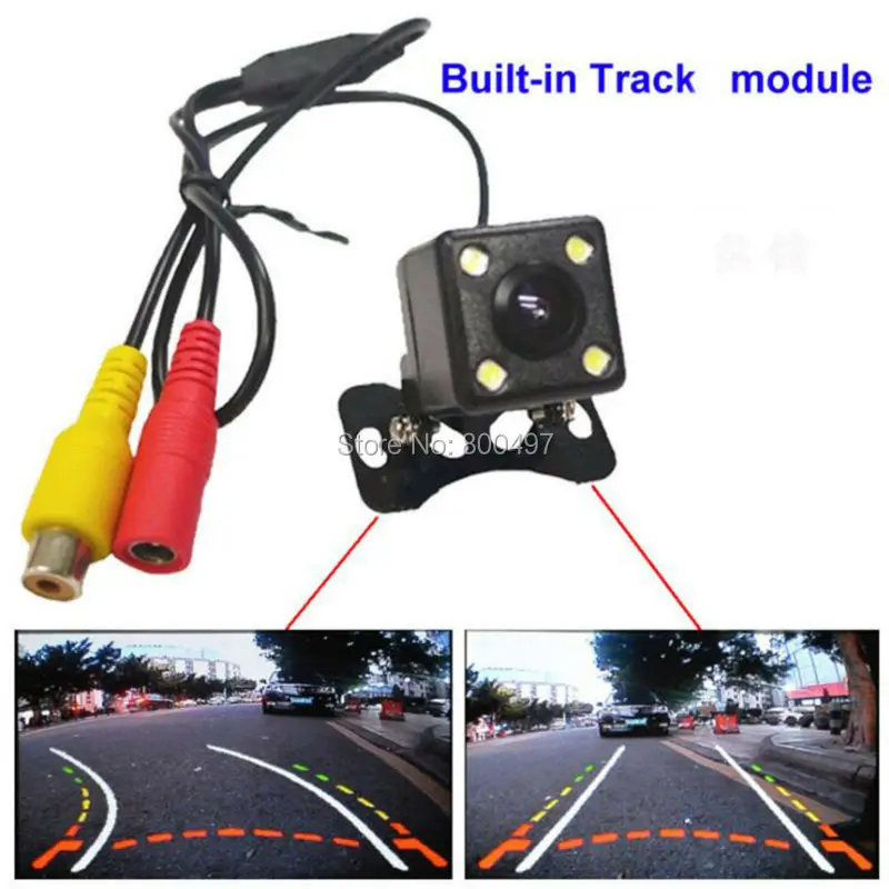 Newest Car Intelligent Reverse Dynamic Trajectory Track Camera 170 ...