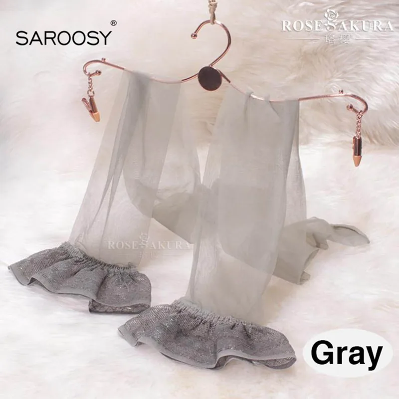 SAROOSY, сексуальные, прозрачные, высокие, эластичные чулки для женщин ...