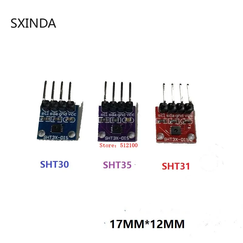 Sht30 Sht31 Sht35 Temperature And Humidity Sensor Module I2c Digital ...