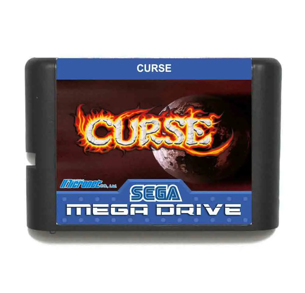 Curse Cart 16 bit MD Game Card For Sega Mega Drive For Genesis|16 bit ...
