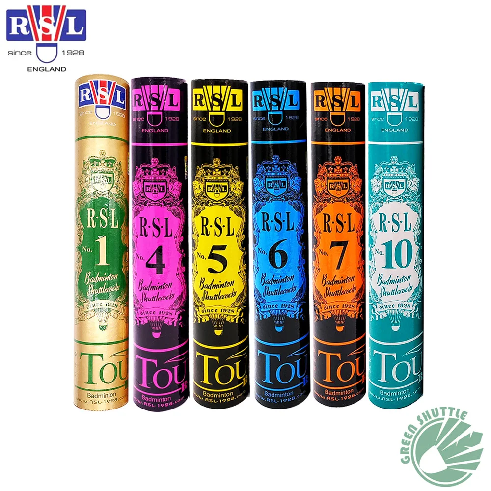 Aliexpress.com : Buy 2017 100% Genuine RSL Tourney Shuttlecocks ...