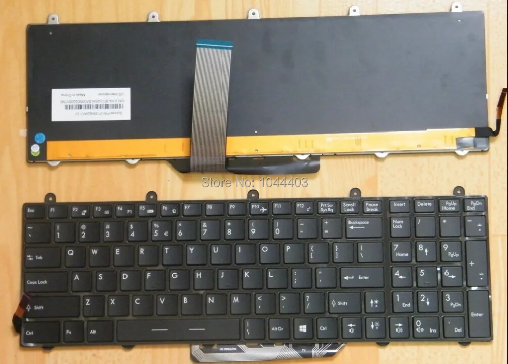 New Genuine Laptop Keyboard For MSI Steelseries GT60 GT70 GX60 GX70 ...