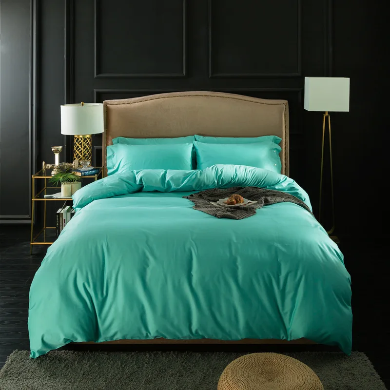 1 шт., чистый хлопок, пододеяльник, сплошной цвет, пододеяльник для ...