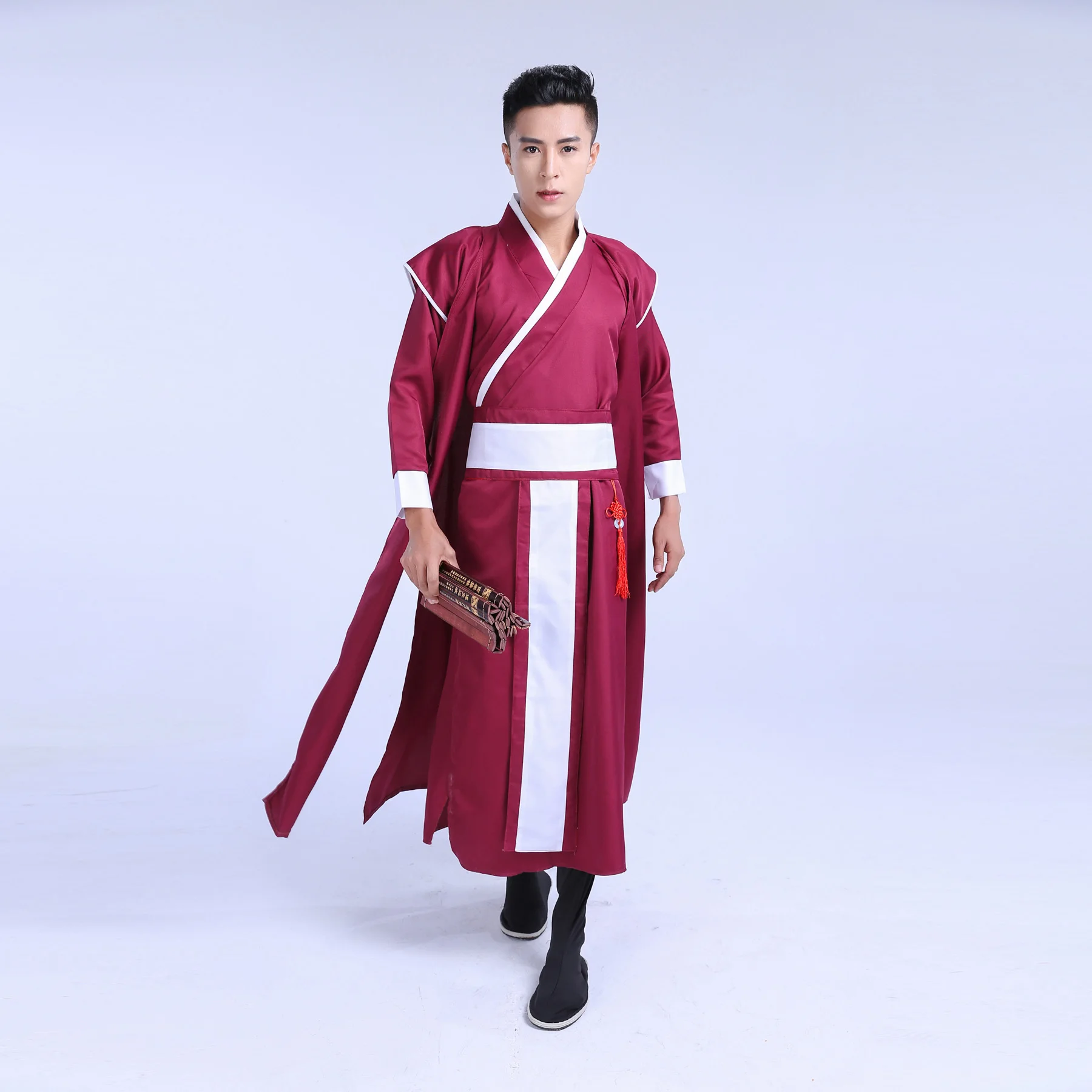2017 Costume Chinois Ancien Hommes Scène Performance Tenue Pour Les Hommes De La Dynastie