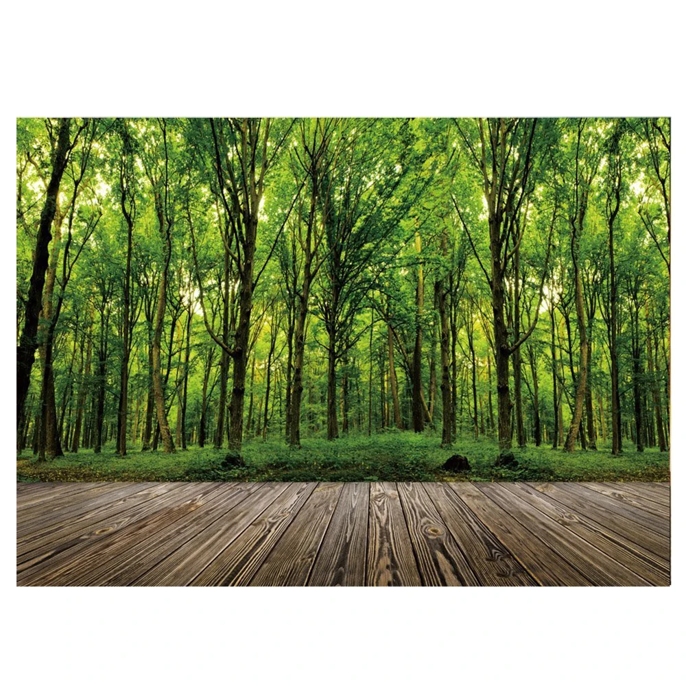 Top Deals 7x5ft Dense Forest Vinyl Photography Backdrop Customized ...