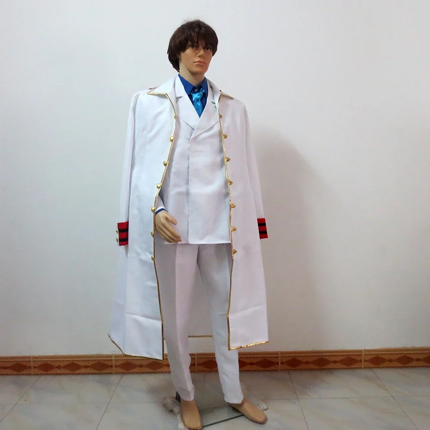 One Piece Monkey D. Garp Navy Justice Cloak suit Cosplay Costume | One ...