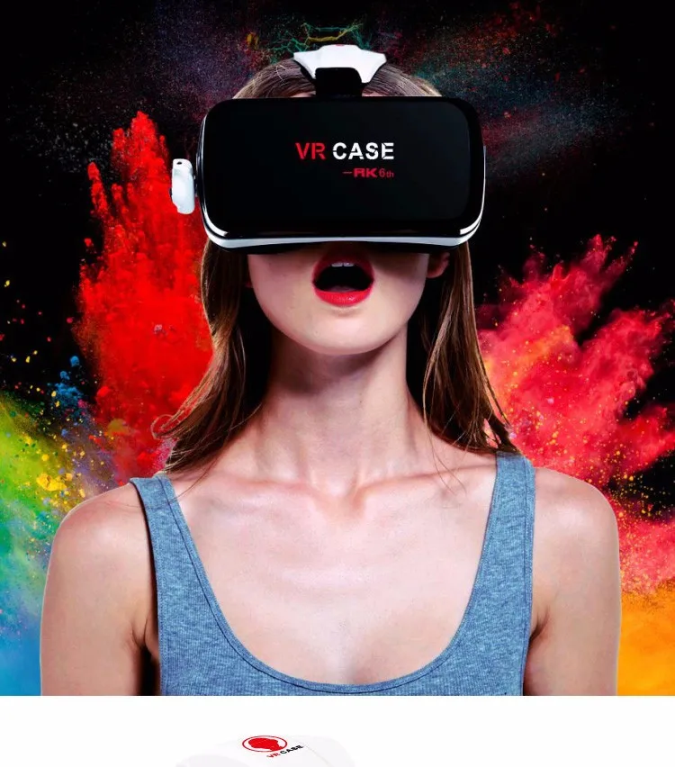 Polarized Virtual Reality 3D Glasses VR Box VR Case with Bluetooth ...