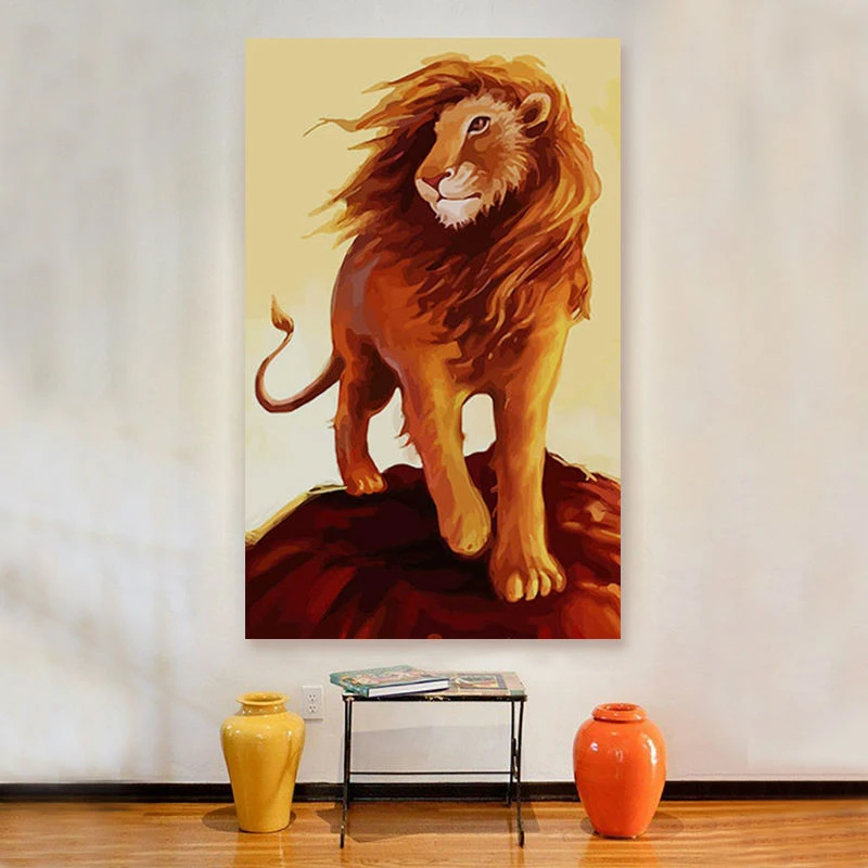 Lion King Simba Painting