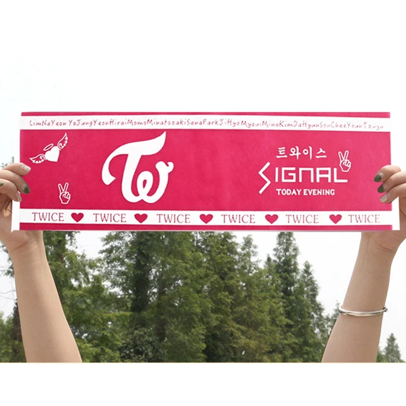 2018 TWICE Concert Airport Supporting Banner K-POP Suga Banner Fabric ...