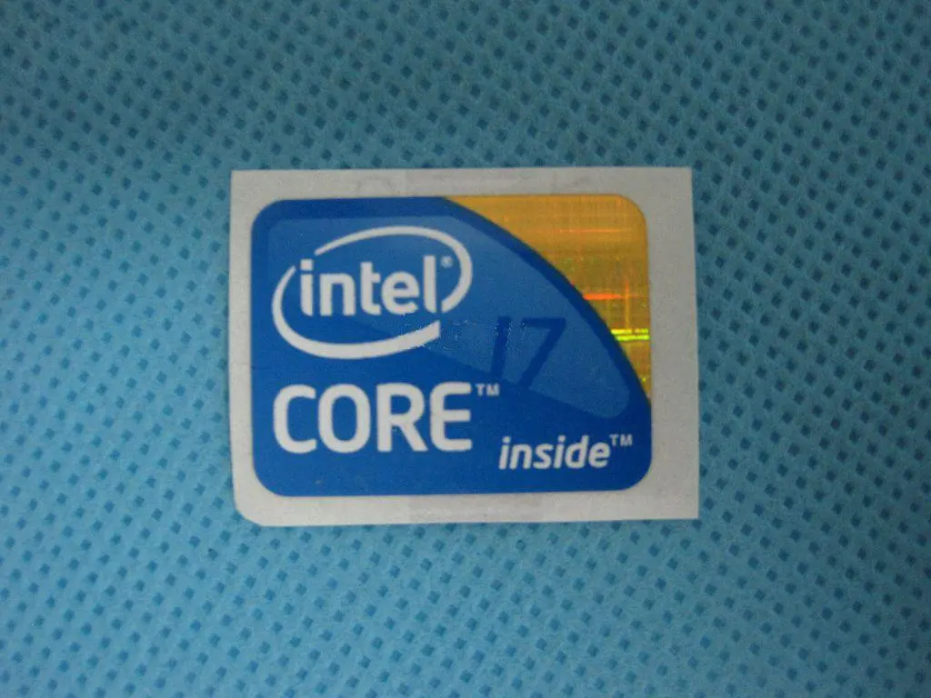 Wholesale Best Price Hot+Original Intel Core i7 CPU logo label stickers ...