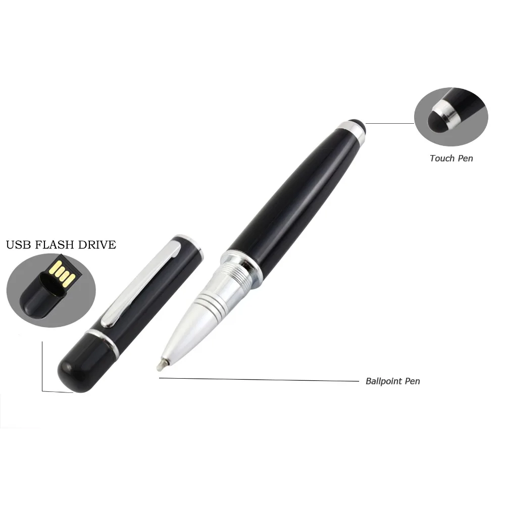 3 IN 1 waterproof USB flash pen drive with Touch screen stylus Pendrive ...