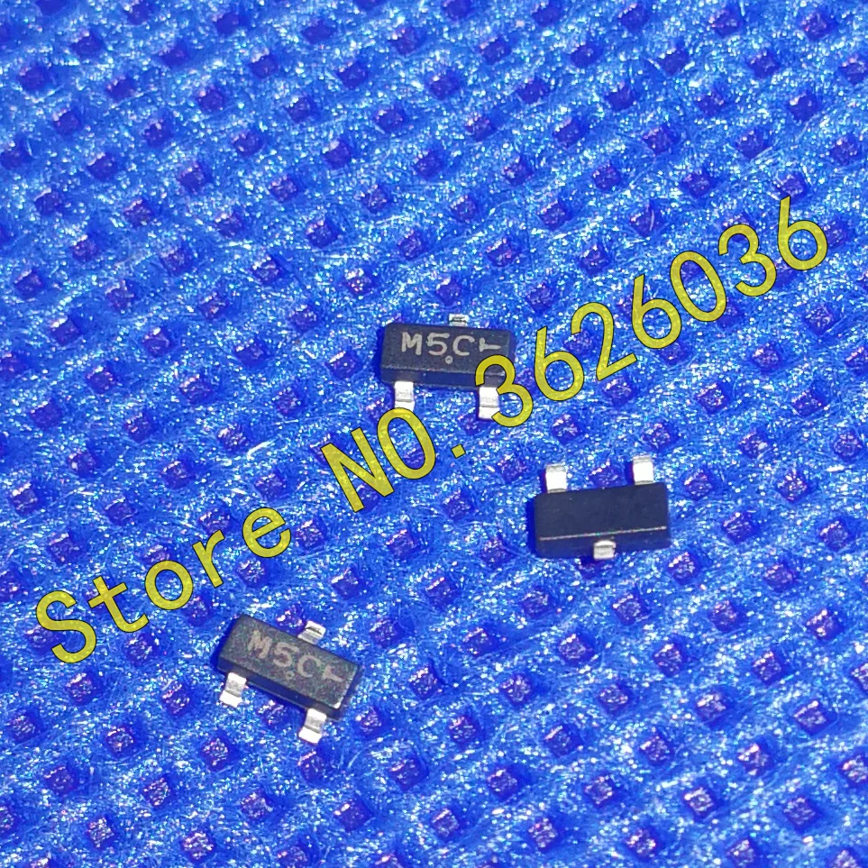 100PCS MMBD7000 Mark M5C SOT23 SOT 23 DUAL SMALL SIGNAL SWITCHING DIODE ...