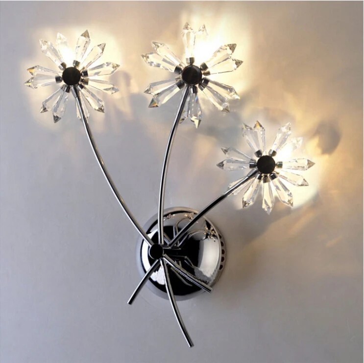 Modern Chrysanthemum Wall Lamp Hallway Bedroom Bedside Light ASFOUR ...