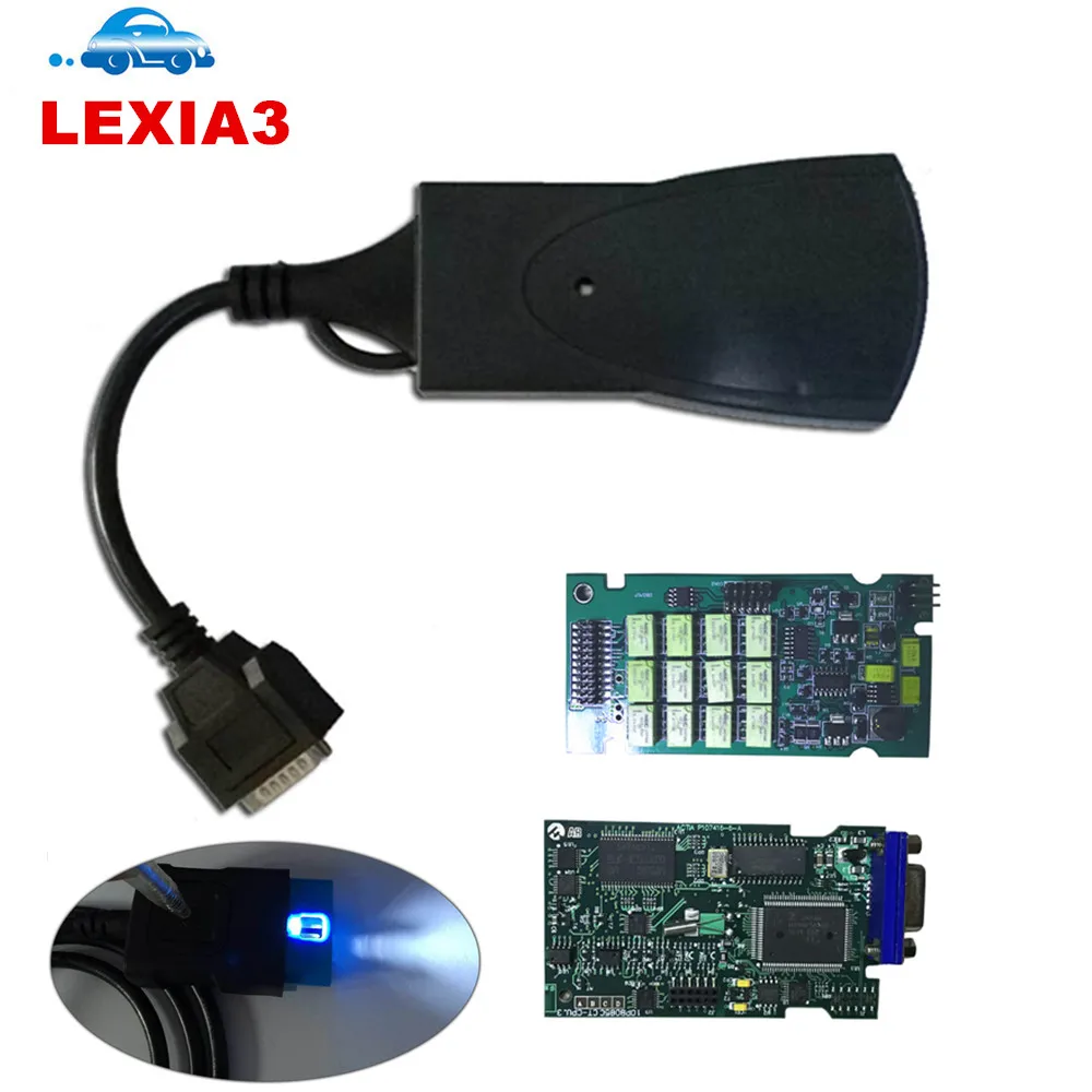 Lexia 3+ with LED Cable !!! Top selling lexia3 Diagnostic Tool pp2000 ...