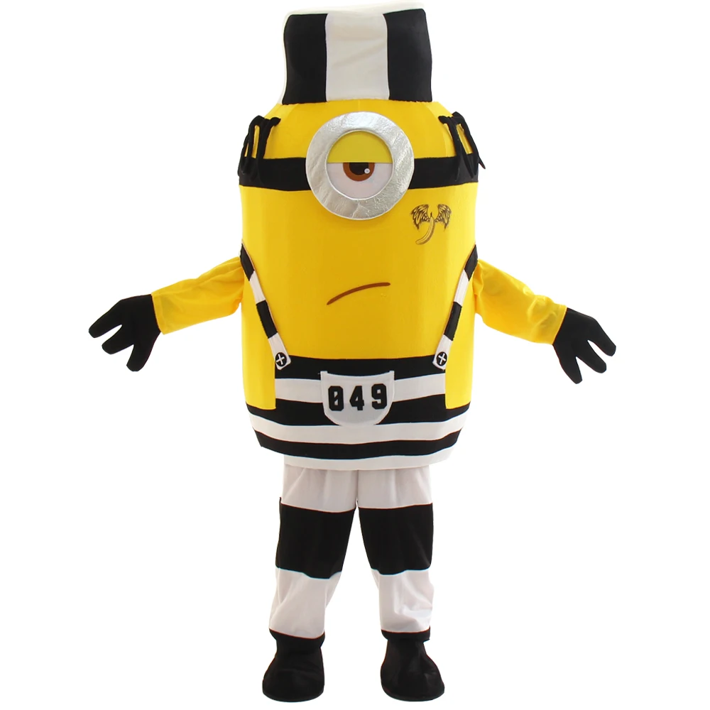 Despicable Minion Mascot Costume Birthday Party Dress Adult Size Free ...