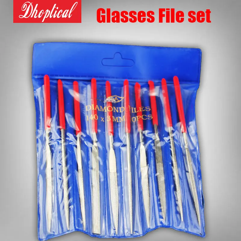 Glasses File Set ,glasses Fix Tool 10pcs/pack High Quality Optical ...