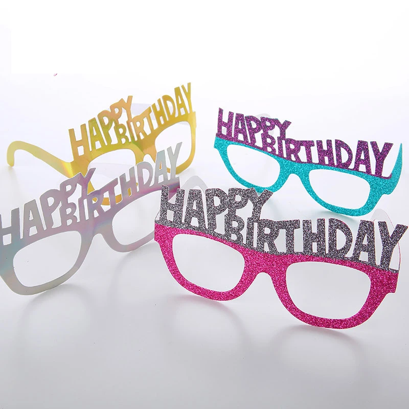 Creative Paper Lensless Glasses Photo Photography Dress Up Props ...