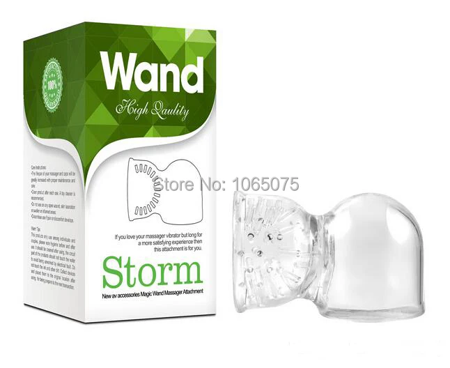 Male Masturbator Magic Wand Attachment Men Wand Storm Tips AV ...