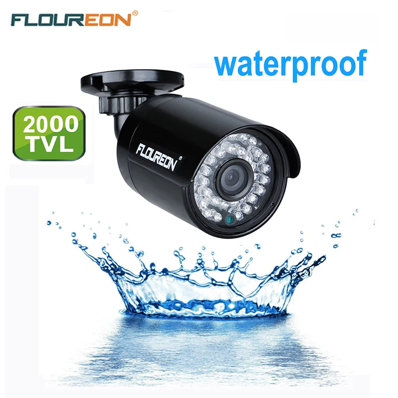 Floureon 960p Ahd 1.3mp 2000tvl Night Vision Security Camera Waterproof ...