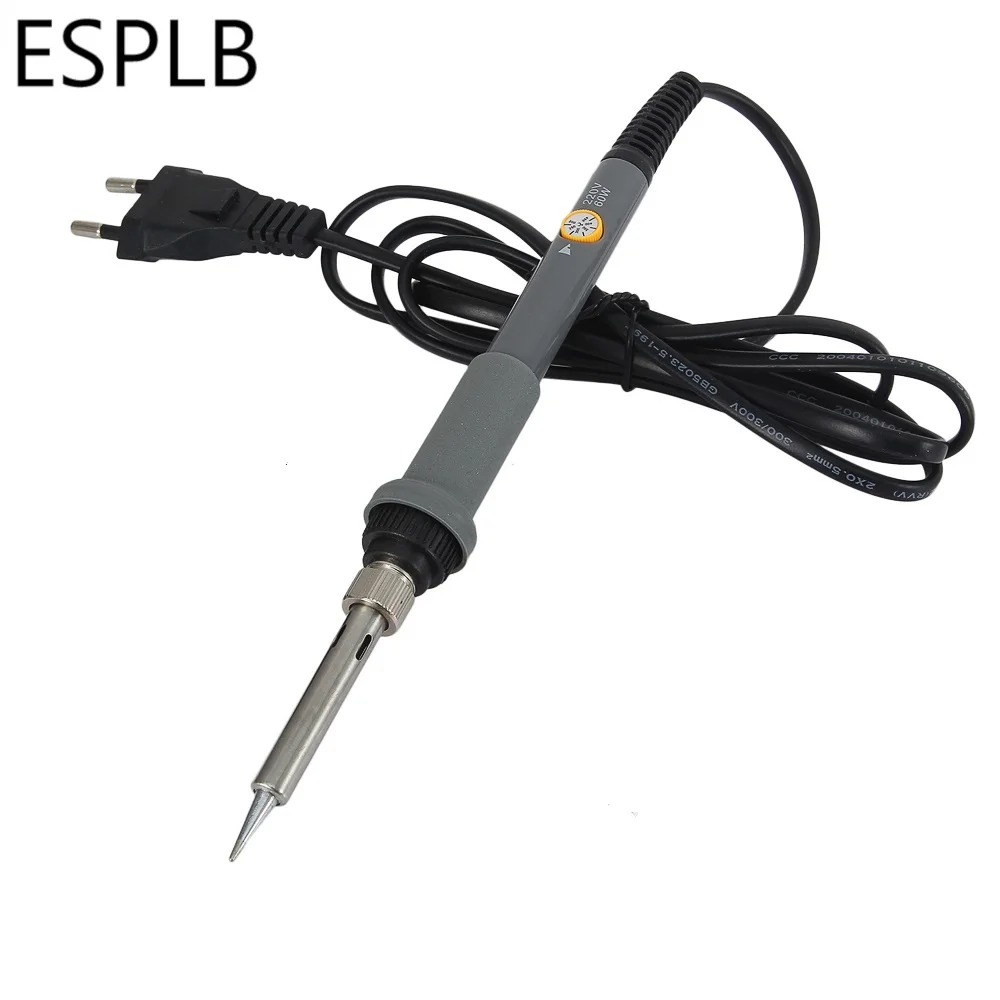 60w Blue/grey/orange Soldering Iron Adjustable Tempertature Electric ...