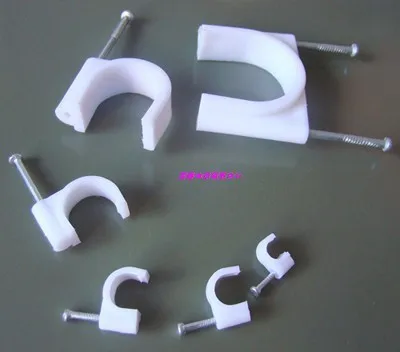 20mm-round-pin-line-cards-Wire-network-trunking-cable-clamps-plastic ...