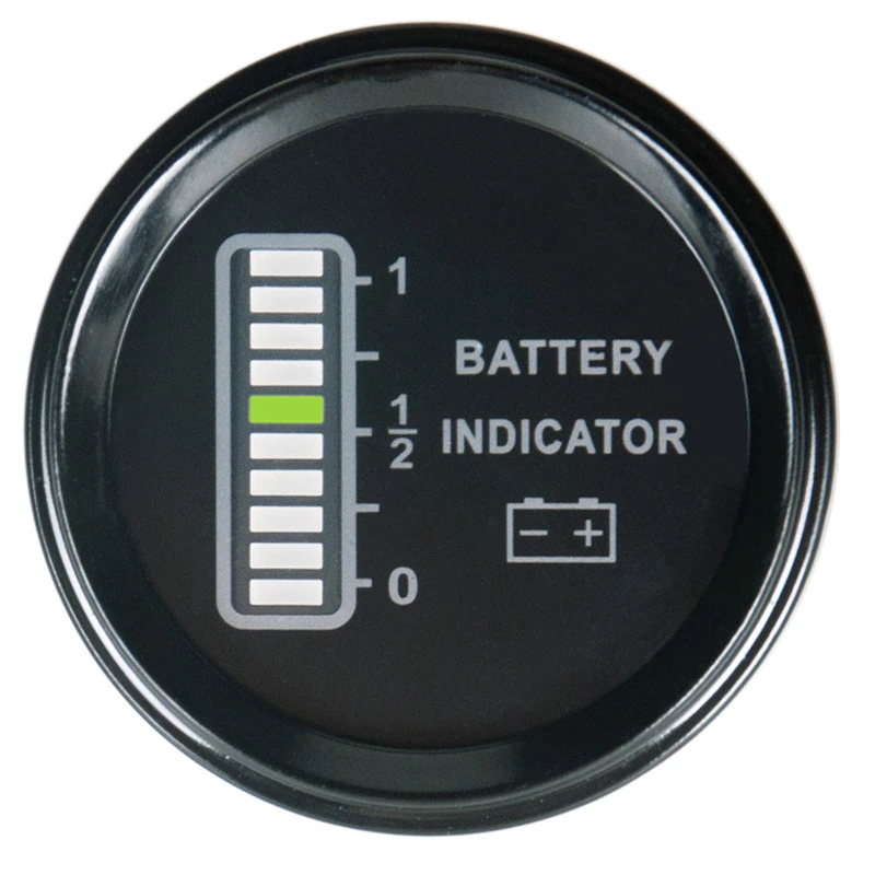 LCD Battery Indicator 12v/24v/36v/48v For ATV UTV Tractor Golf Carts ...