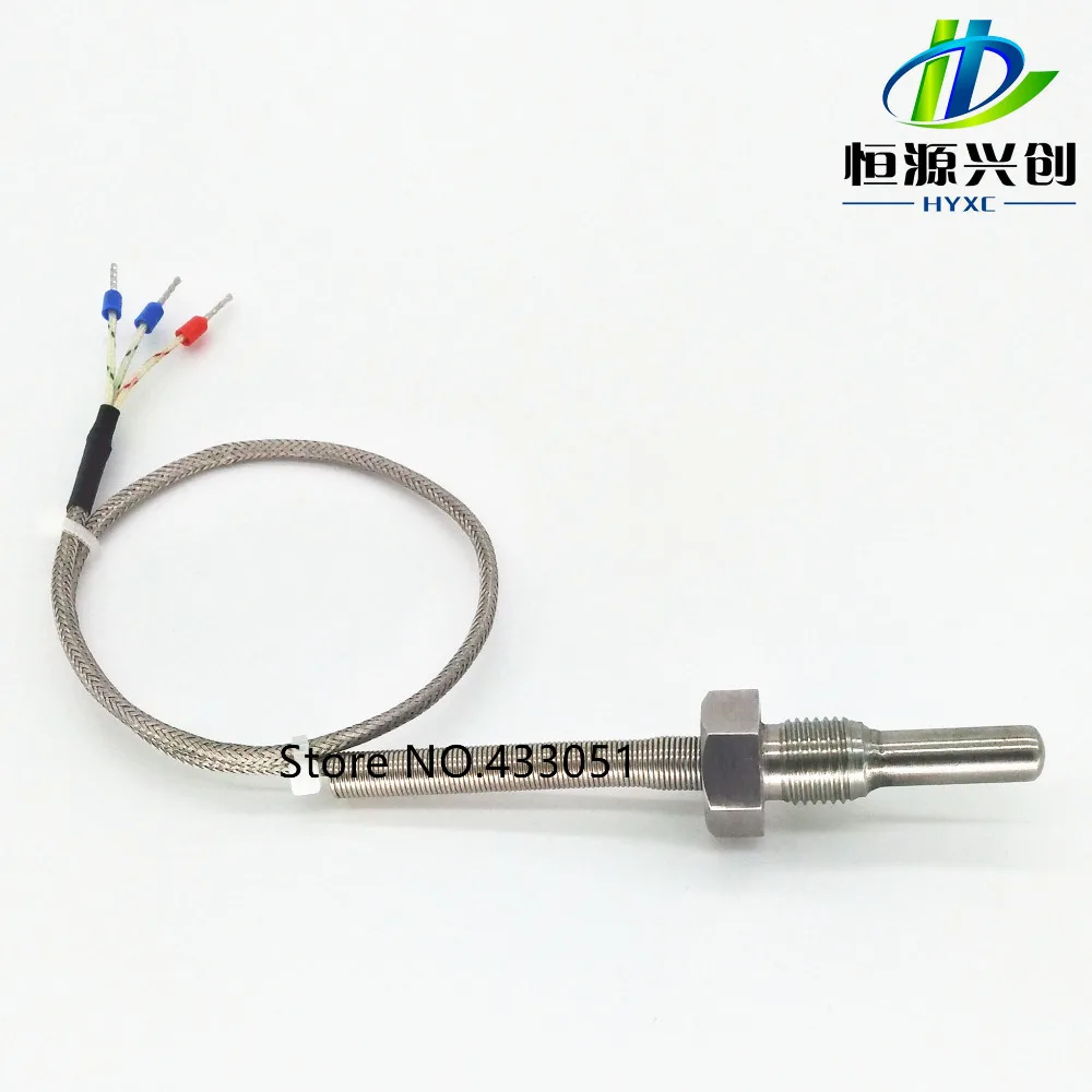 מוצר - High temperature type PT100 temperature sensor, range - 40 ~ 650 ...