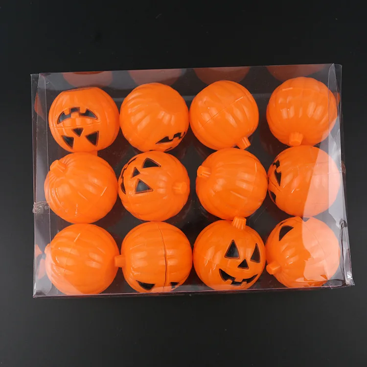 60pcs/1box Halloween Pumpkins 65mm Capsule balls toy Mini Capsule Toy ...