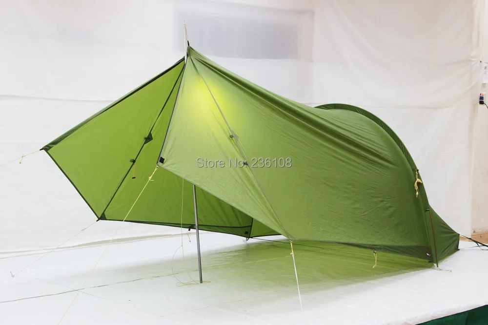 Luxe Sil Shelter Hunting Tent Ultra-light One Person Aluminum Rod ...